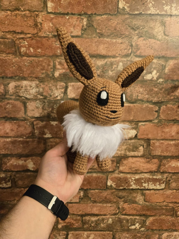 Eevee: Pokémon Inspired Plushie – Rachel A Crochets